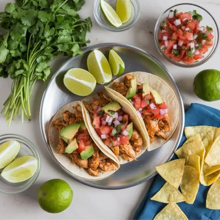 Easy Chicken Tacos Recipe: (Ready in Just 25 Minutes!)