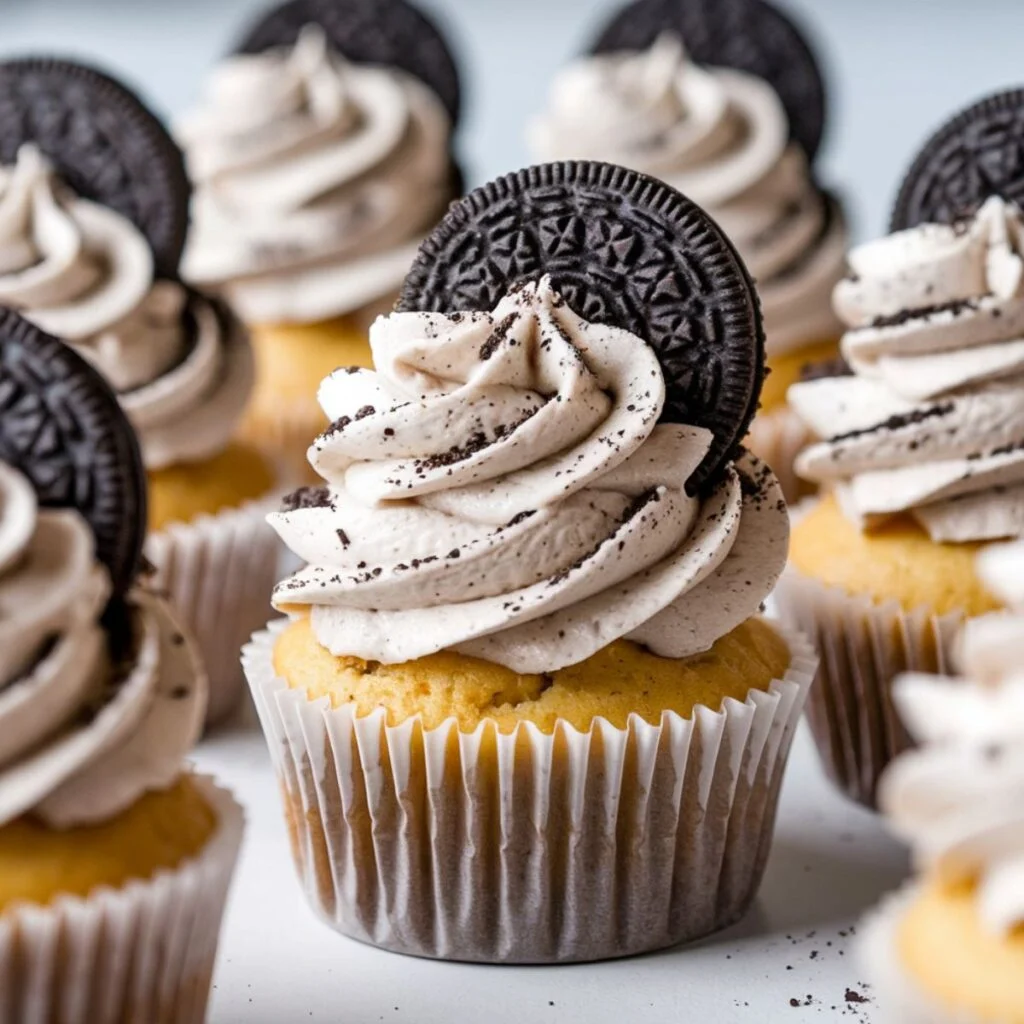 Easy Oreo Cupcake recipe 10-Min
