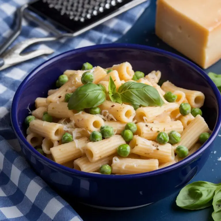 Easy Pasta and Peas Recipe