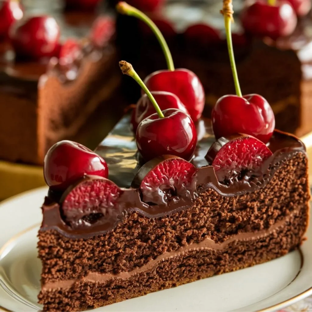Easy Chocolate Cherry Cake Recipe