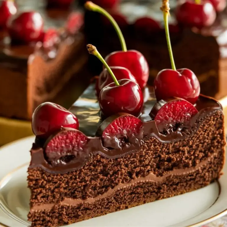 Easy Chocolate Cherry Cake Recipe