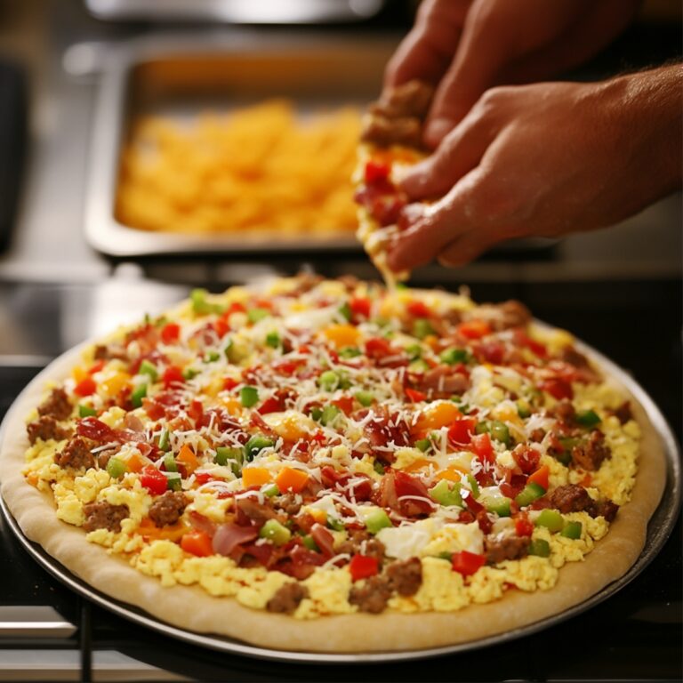 Easy Red Baron Breakfast Pizza