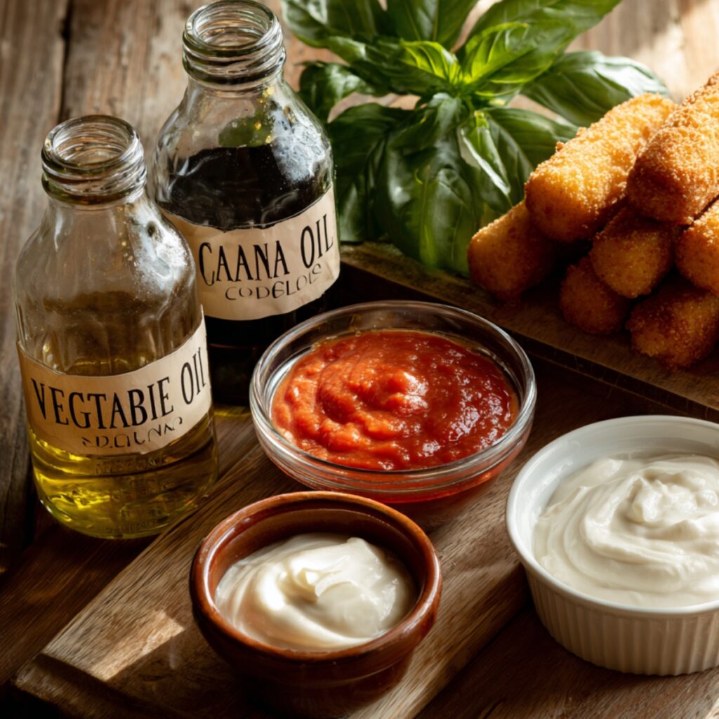 Easy Fried Mozzarella Sticks Recipe