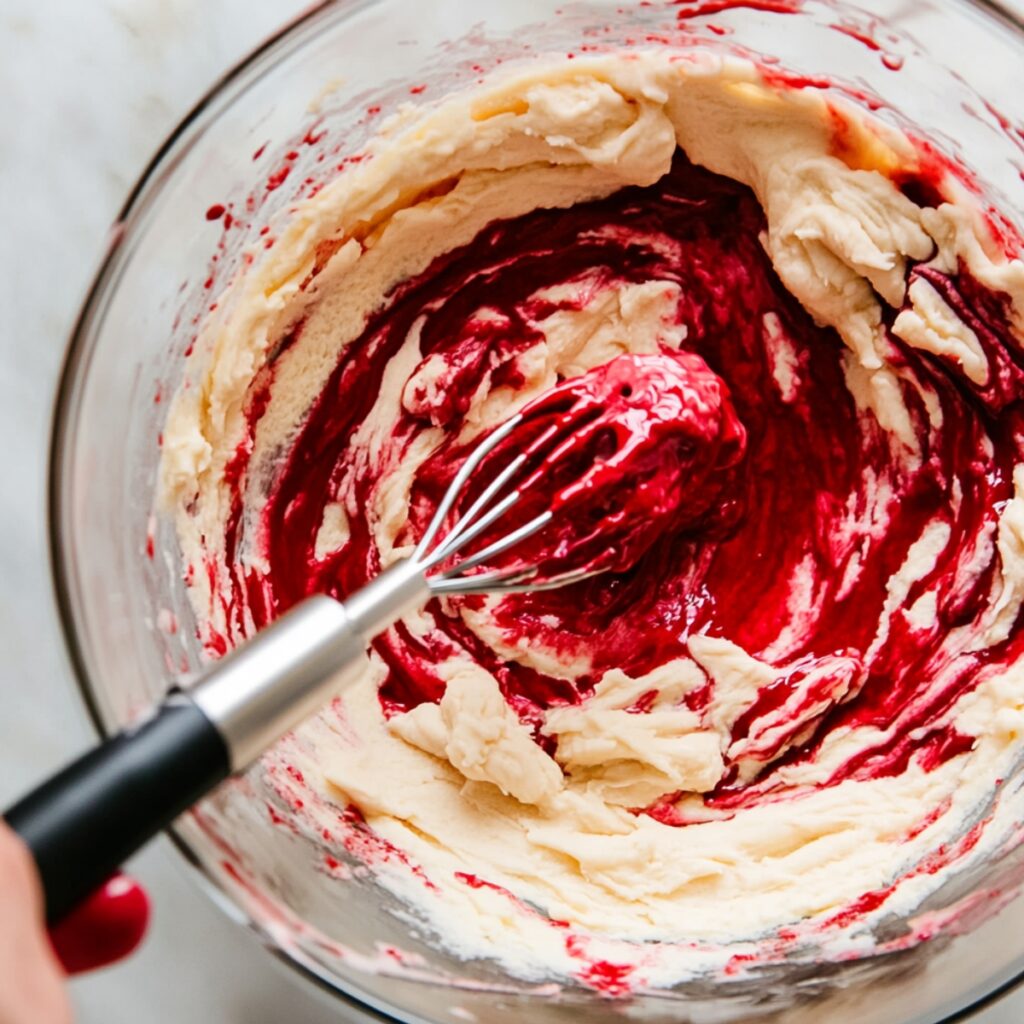 Easy Edible Red Velvet Cookie Dough