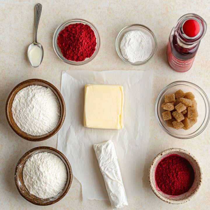 Easy Edible Red Velvet Cookie Dough