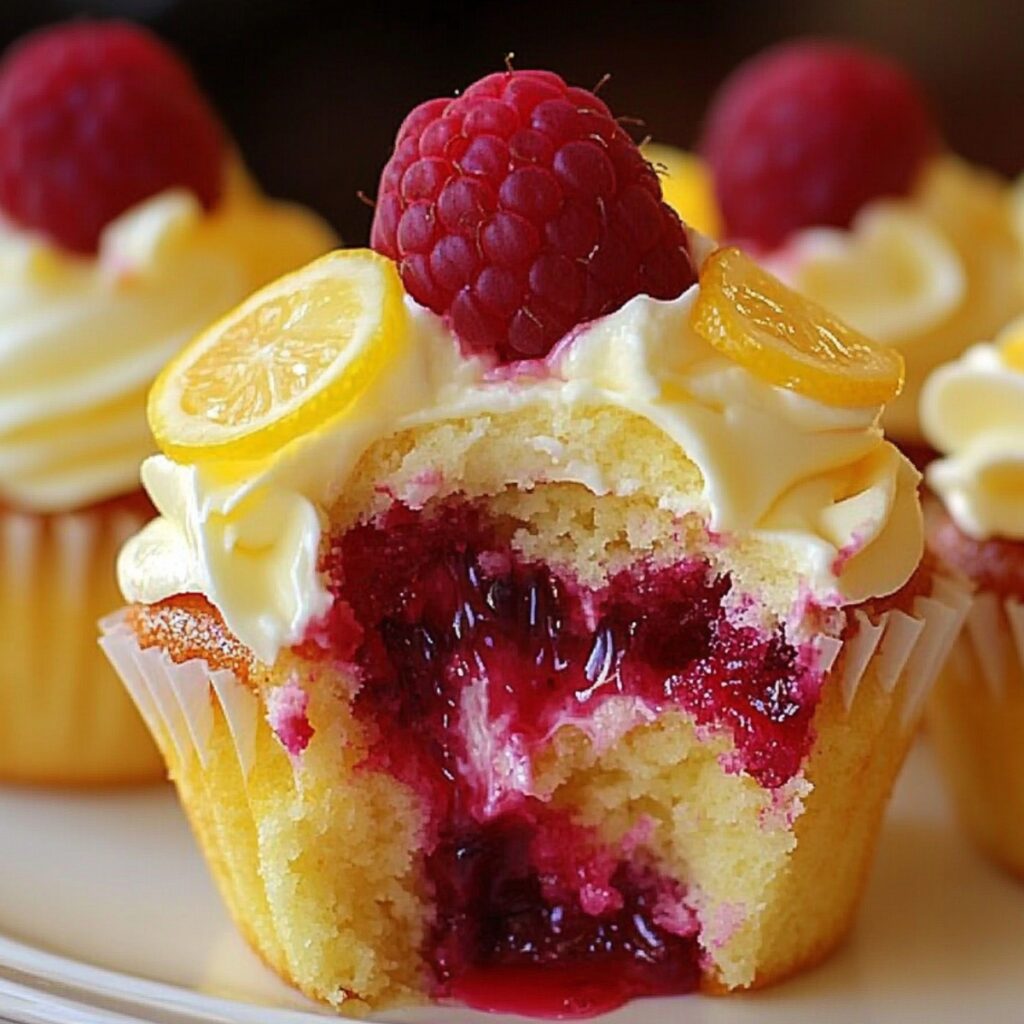 Easy Raspberry Lemon Cupcakes Recipe