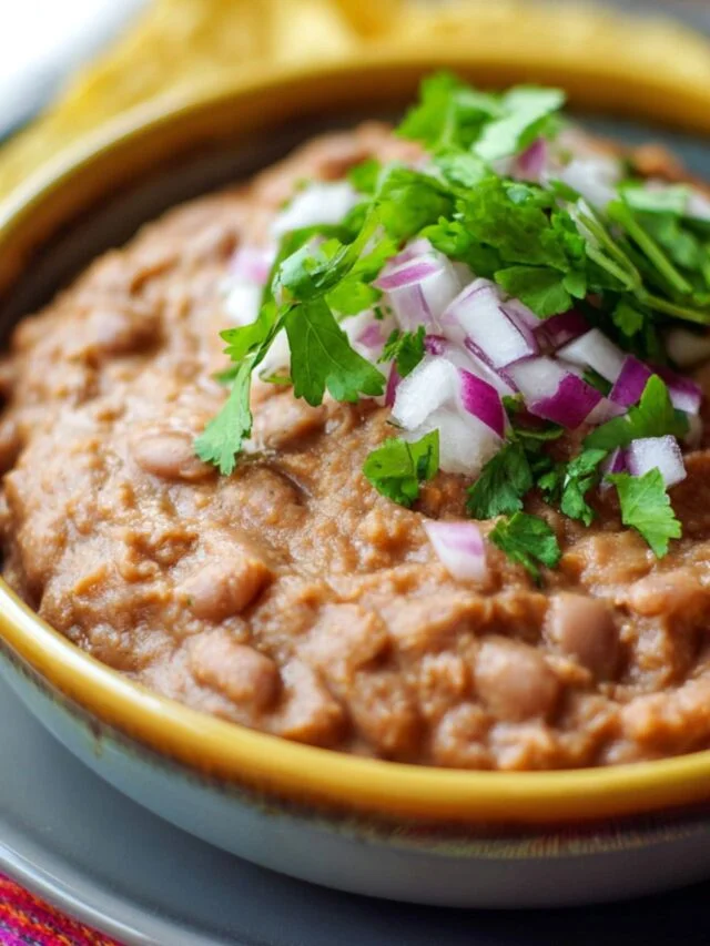 Easy Refried Beans Recipe Ready in 15 minutes!
