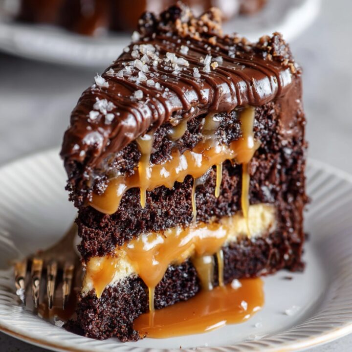 Easy Chocolate Caramel Cake Recipe