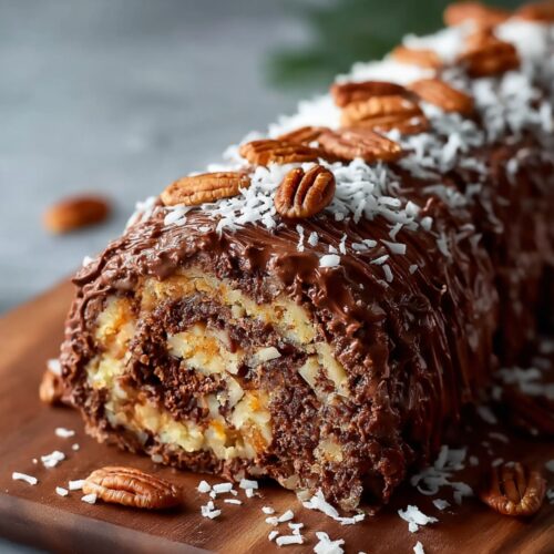 Best German Chocolate Cake Roll Recipe