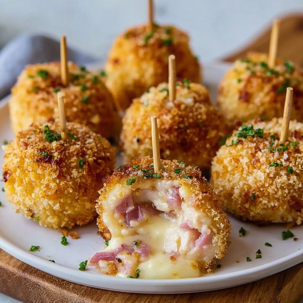 Easy Chicken Cordon Bleu Bites Recipe