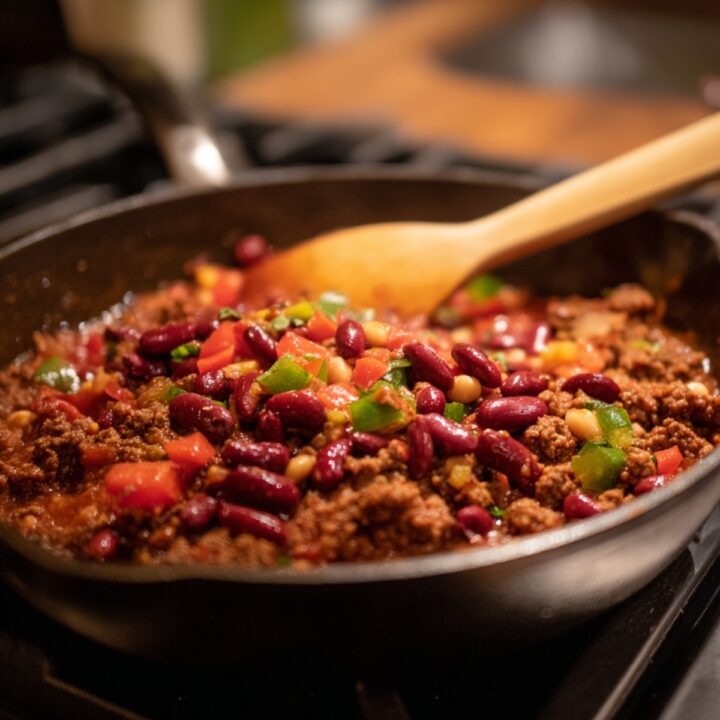 Easy Chili Cheese Tater Tot Casserole