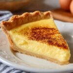 Easy Egg Custard Pie: Old Fashioned Southern