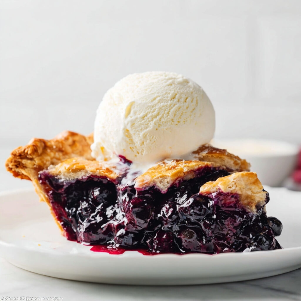 Easy Homemade Blueberry Pie Recipe